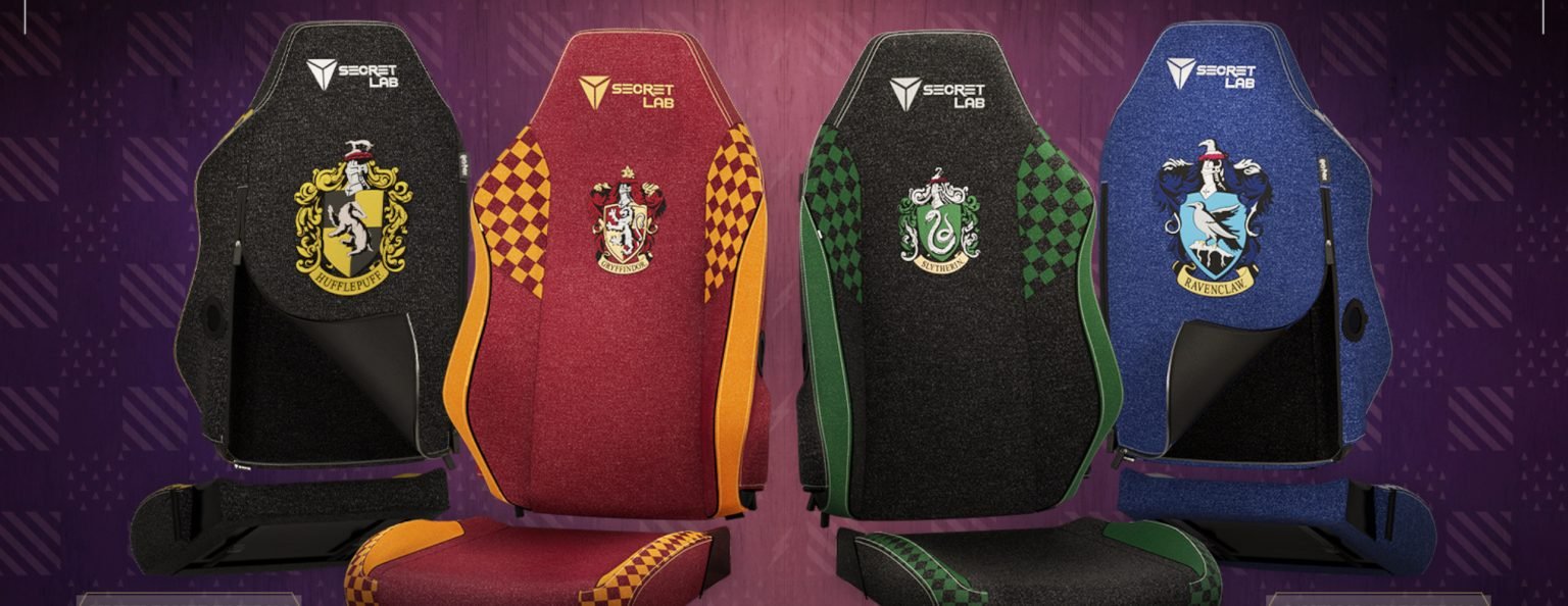 Secretlab Launches Harry Potter House SKINS For Your Gaming Chairs - NYLON