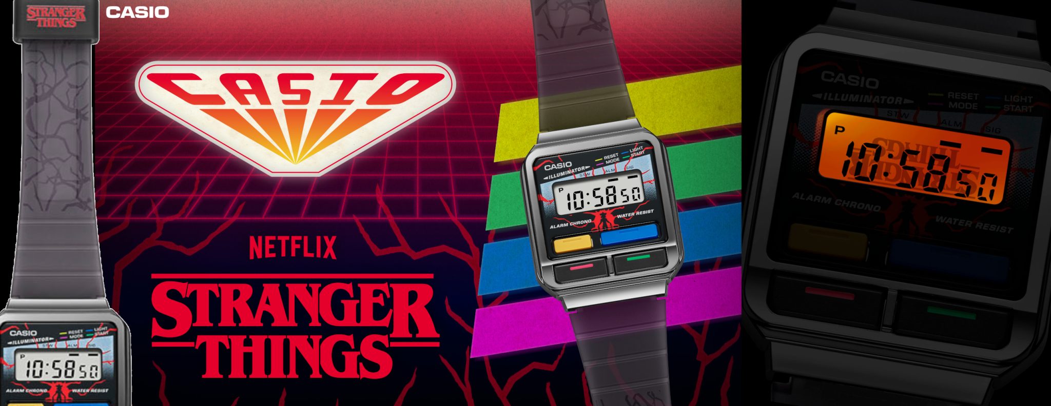 The Casio x Stranger Things Watch Screams 80s Retro - NYLON