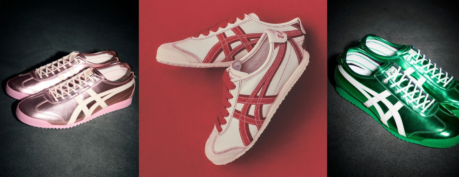 Onitsuka Tiger unveils new festive and metallic MEXICO 66 for Year of ...