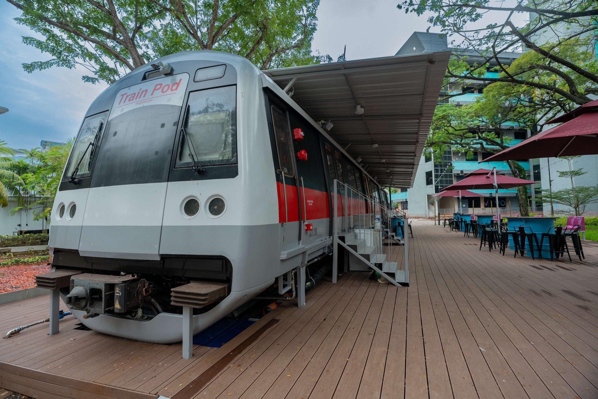 First train carriage co-living hotel in Singapore set to open at ...