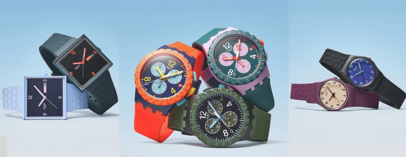 Swatch presents its latest collection of essentials that are colourful ...